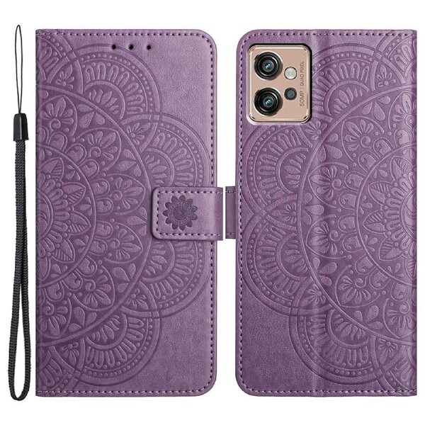 For Motorola Moto G32 4G Case Protective Leather Folio Wallet Stand ...