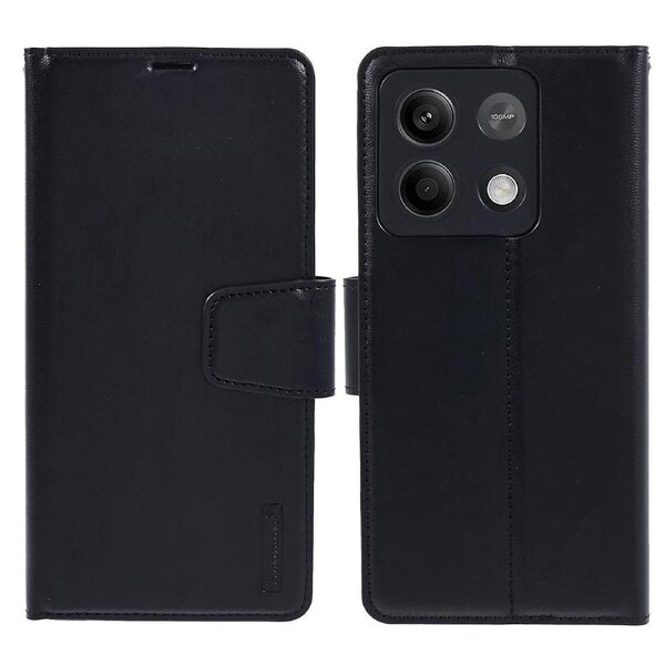 HANMAN Mill Series Phone Cover for Xiaomi Redmi Note 13 5G Case PU ...