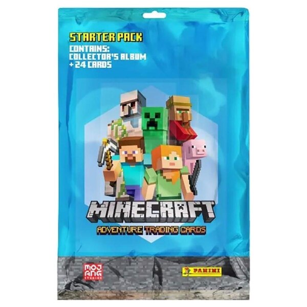 Minecraft - Adventure Trading Cards Collection Starter Pack | Woolworths