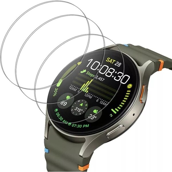 3Pcs For samsung Galaxy Watch FE 7 6 5 4 40mm Tempered Glass Screen ...
