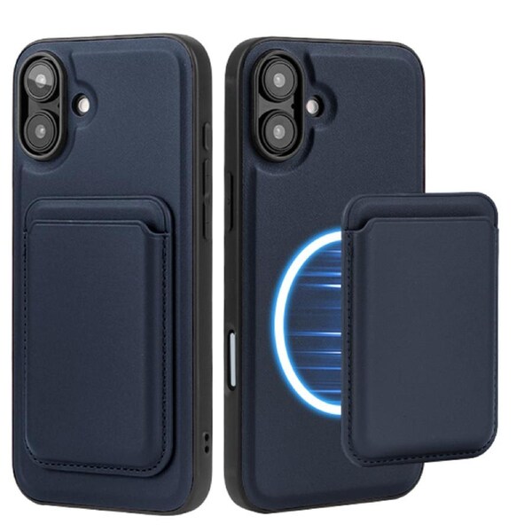 ZUSLAB for Apple iPhone 16 Case Magnetic Detachable Card Holder Wallet ...