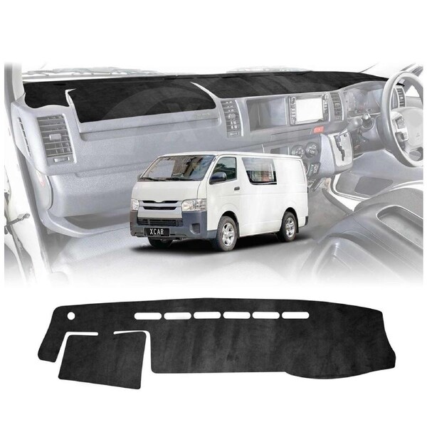 Dash Mat for Toyota Hiace SLWB Van 2005-2018 Non-Slip Microfiber Pad ...