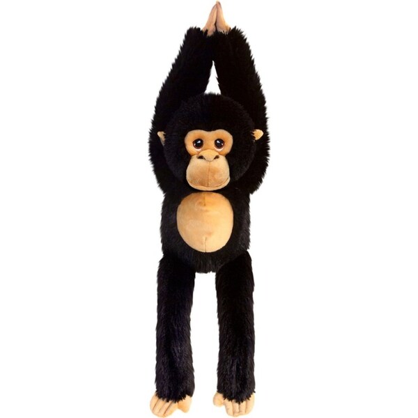 Keeleco Chimp Longarms Soft Animal Plush Kids/Children Cuddle Toy 50cm Black 3+ | Woolworths
