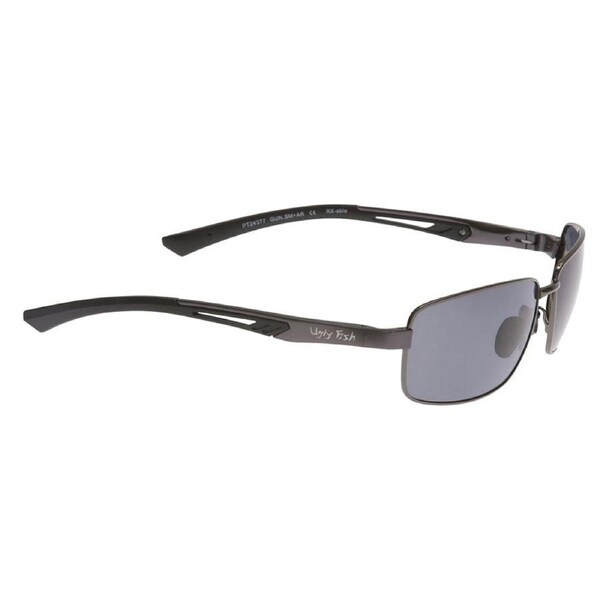 Ugly Fish PT24377 Aluminium Gun Metal Frame/Smoke Lens Polarised ...
