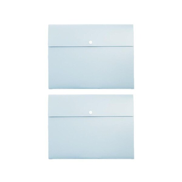 2 Pack Expanding File Folders Pockets File Folder Paper Plastic ...