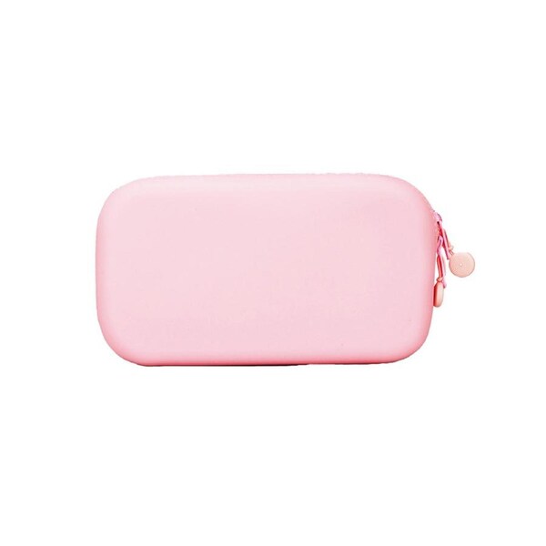 Silicone Solid Color Soft Pencil Case Creative Large Capacity ...