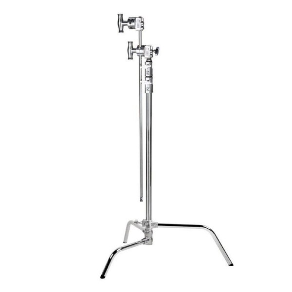 Kupo CL-30MK 30 Silver C-Stand with Sliding Leg & Quick Release - Including Grip & Arm | Woolworths