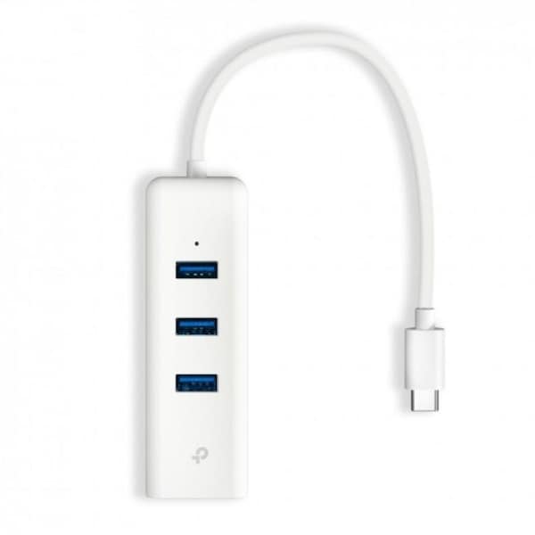 TP-Link USB Type-C 3-Port Hub & Gigabit Ethernet Adapter UE330C ...