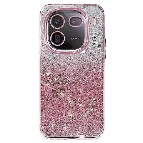 KADEM Cell Phone Cases for vivo iQOO 12 Pro 5G TPU Flower Pattern ...