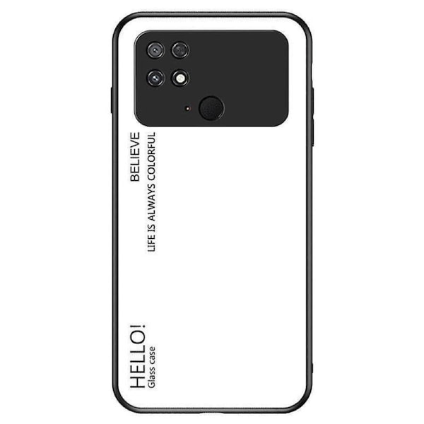 For Xiaomi Poco C40 4g Gradient Color Design Anti-scratch Tempered ...