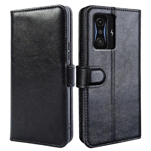 For Xiaomi Poco F4 Gt/redmi K50 Gaming Leather Phone Case Waxy Texture ...