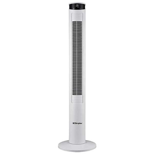 Dimplex 117cm Electric 45 Watt Tower Fan w/Remote Control/Digital ...