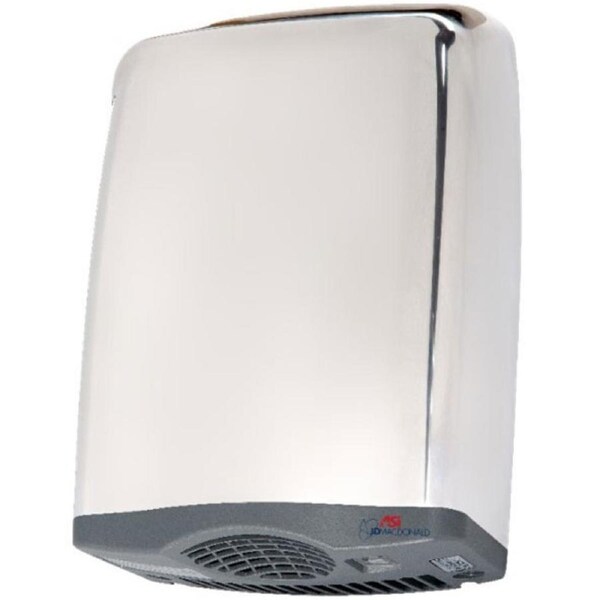 JD Macdonald Applause Auto Hand Dryer in Polished Stainless Steel ...