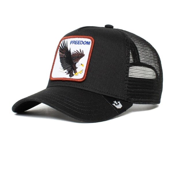 Goorin Brothers Animal Farm Freedom Snapback Cap Hat in Black | Woolworths