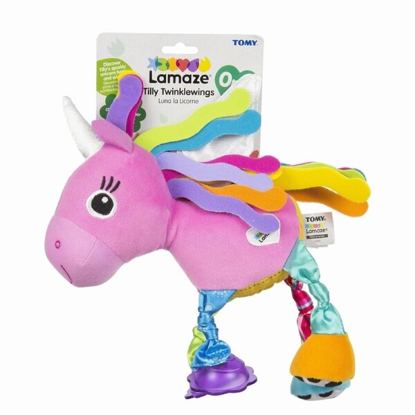Lamaze Tilly Twinklewings the Unicorn Clip and Go Plush | Woolworths