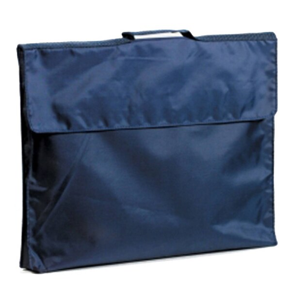Basic Navy Blue Library Book Bag (295x350mm) | Woolworths