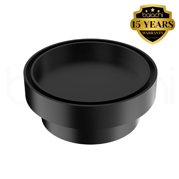 Baiachi 115mm Round Tile Insert Floor Waste Matte Black | Woolworths