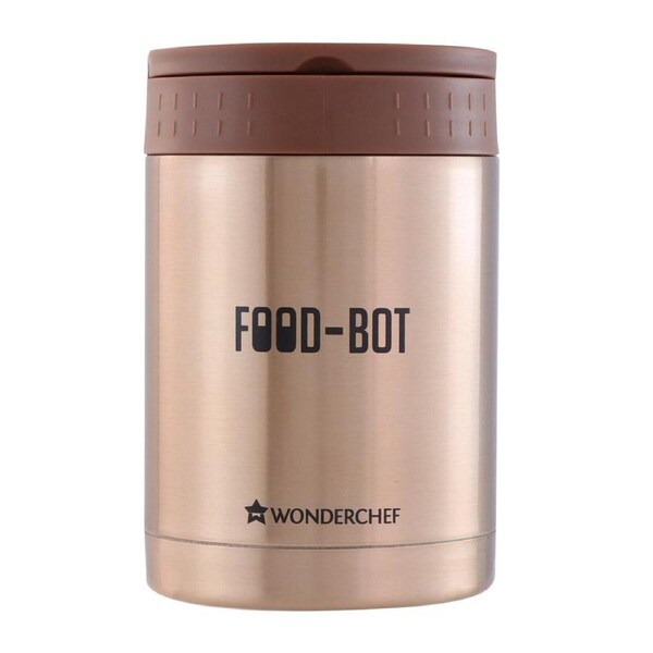 Wonderchef Stainless Steel Vacuum Insulated Food Bot 500 ml | Woolworths