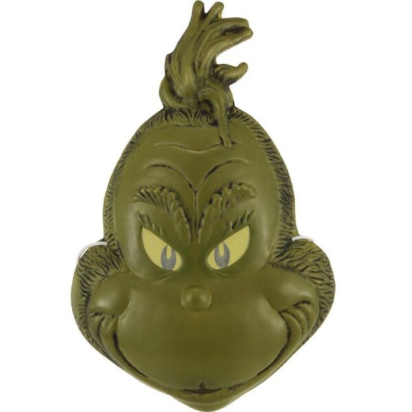 Dr Seuss The Grinch Deluxe Half Mask | Woolworths