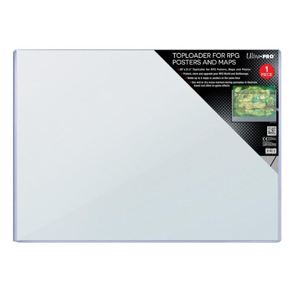 Ultra Pro: 29 x 21.5 Toploader for RPG Posters and Maps | Woolworths