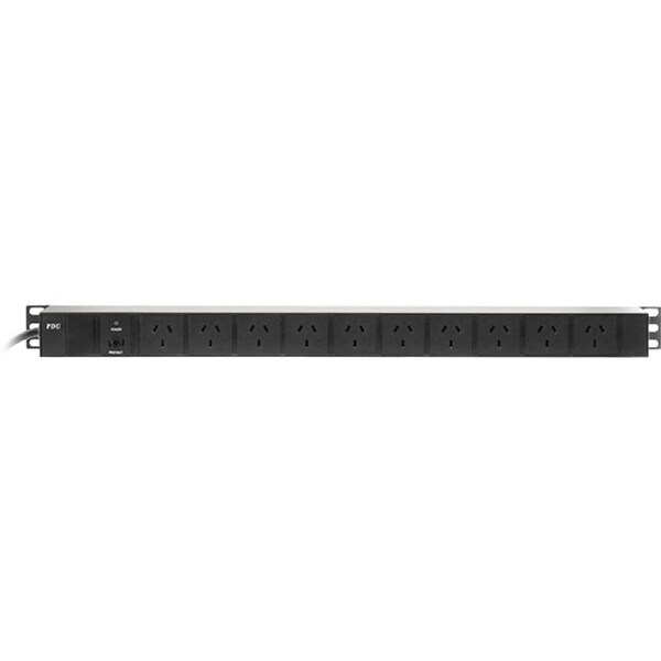 RM10WVPR 10-Way Rack Power Rail Vertical Rack Mount | Woolworths