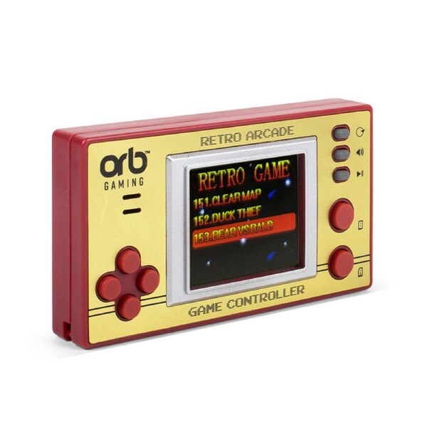 Thumbs Up Retro Pocket Games 1.0 Portable Handheld Console w/1.8in ...