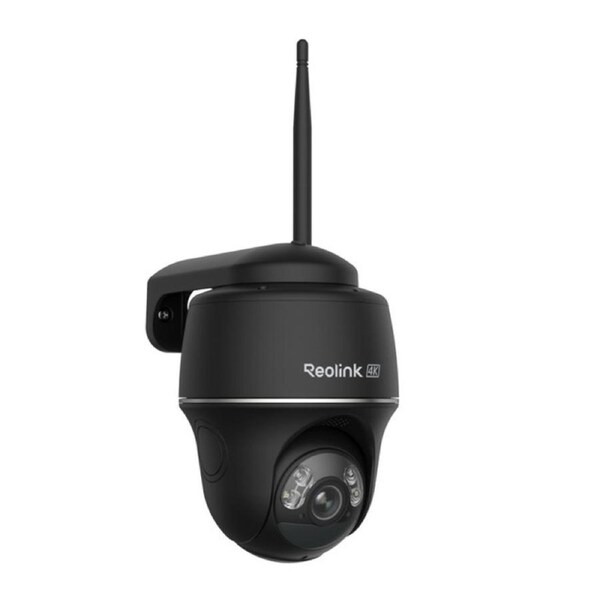 Reolink 4K Pan & Tilt Standalone WiFi Battery Camera, 5/2.4 GHz Dual-Band WiFi, Color Night ...