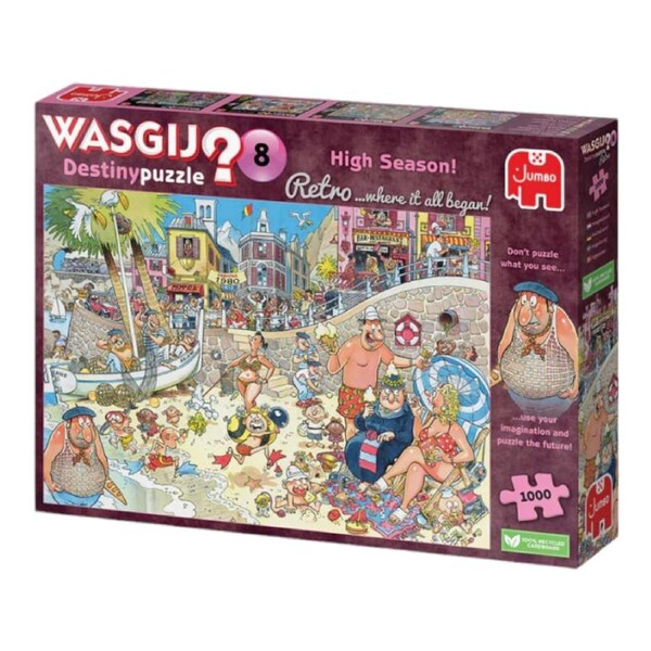 Wasgij Retro Destiny #8 High Season 1000pc Jigsaw Puzzle | Woolworths