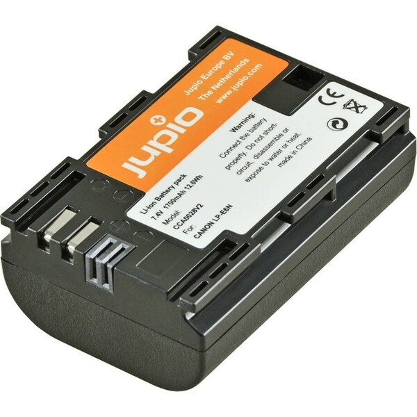 Jupio Li-Ion 7.2V 1700mAh Rechargeable Battery For Canon LP-E6N Digi ...