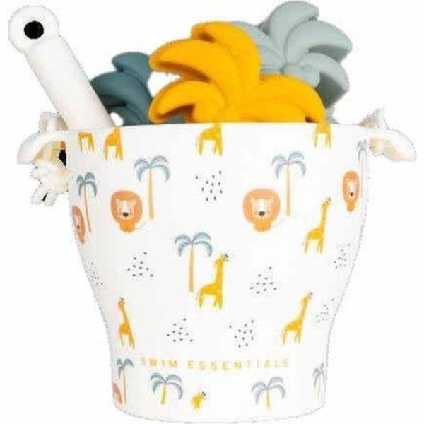 5pc Swim Essentials Kids Beach Bucket Sandpit Outdoor Play Toy Set ...