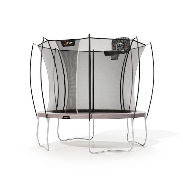 VULY Ultra 2 Medium 11ft Trampoline with Enclosure - Round Kids ...