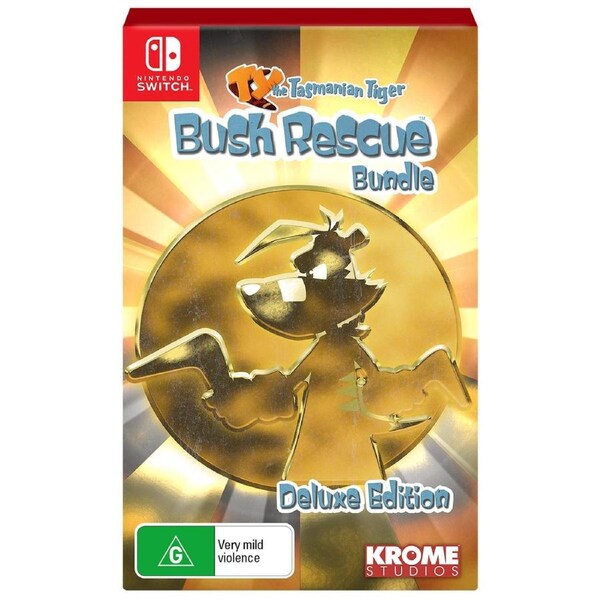 Ty the Tasmanian Tiger: Bush Rescue Bundle Deluxe Edition (Switch ...