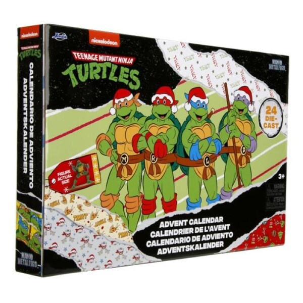 Teenage Mutant Ninja Turtles Nano MetalFig Diecast Figure Advent ...
