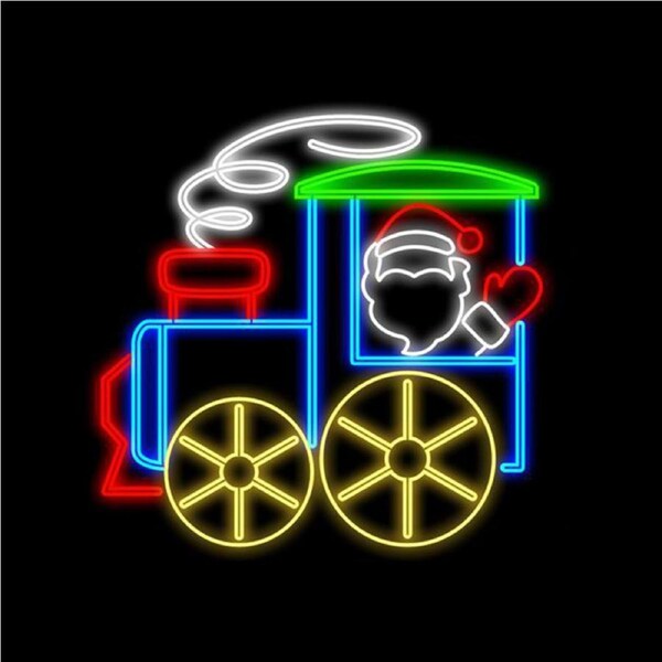 Train with Santa 120cm Rope Light Motif | Woolworths