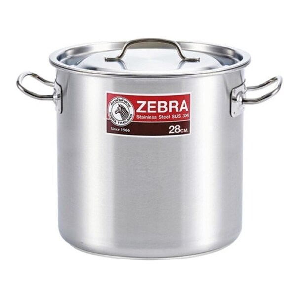 Zebra Stainless Steel Stock Pot, 17.2L | Woolworths