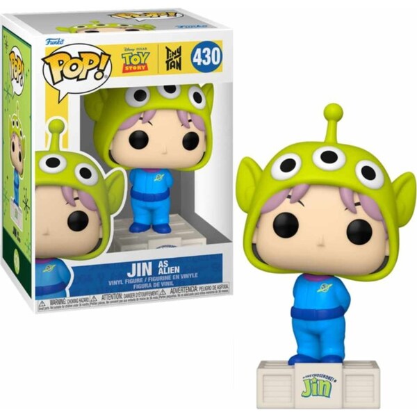 Toy Story x TinyTAN: BTS Jin as Alien Funko POP! Vinyl | Woolworths
