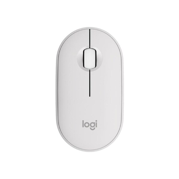 [910-006986] Logitech Pebble Mouse 2 M350s - Tonal White, Slim ...