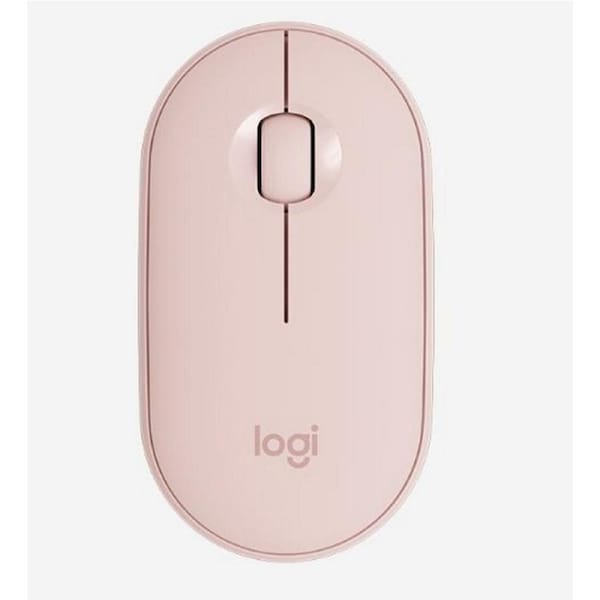 Logitech Pebble Wireless Mouse - Rose, Modern, Slim, Pebble Shaped Mice ...