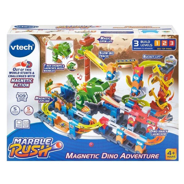 Vtech Marble Rush Magnetic Dino Adventure | Woolworths