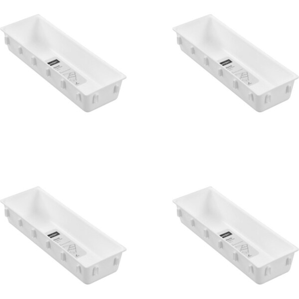 24x Boxsweden Interlock Drawer Organiser Storage Rectangle 26x8.5cm ...