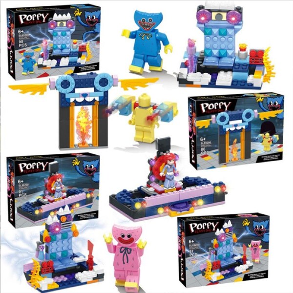 Poppy Playtime Mini Figures Set Building Blocks Toys | Woolworths
