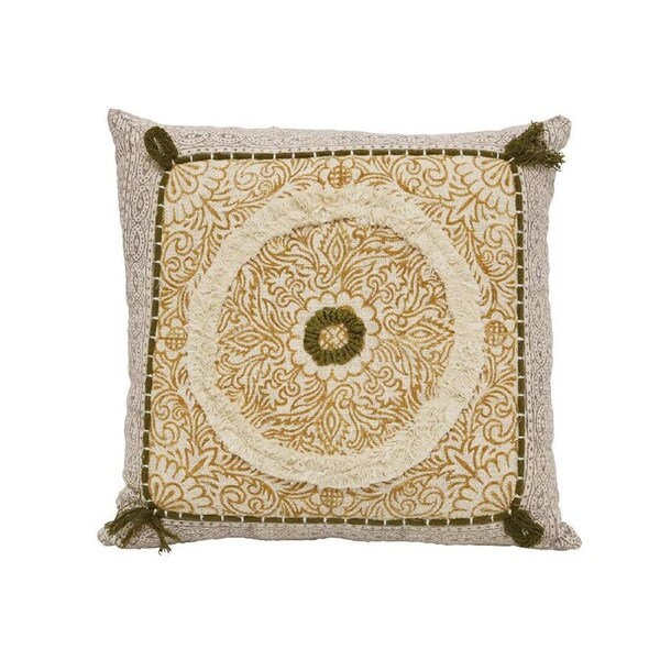 Mandala Embroidered Cushion Multi Colour 45X45CM | Woolworths