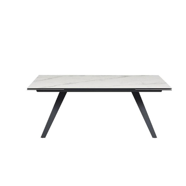 Raimon Furniture Fabio Ceramic Extension Rectangular Kitchen Dining ...