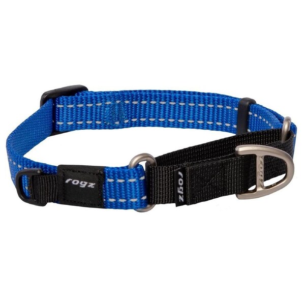 Rogz Control Non-Slip Dog Safety Collar Web Blue Medium | Woolworths