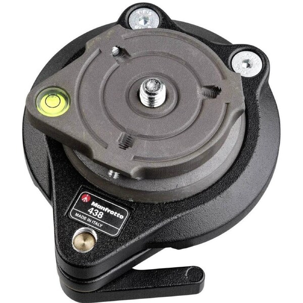 Manfrotto 438 Compact Leveling Head - Ball Camera Leveler - Supports 33 ...