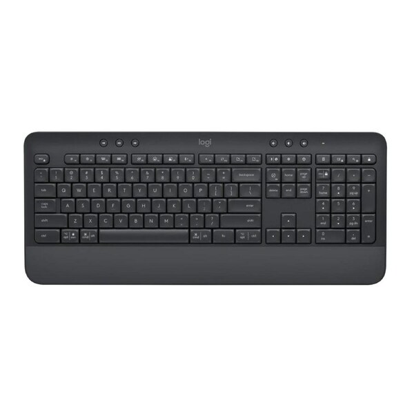 Logitech Signature K650 Wireless Comfort Keyboard (Graphite) | Woolworths
