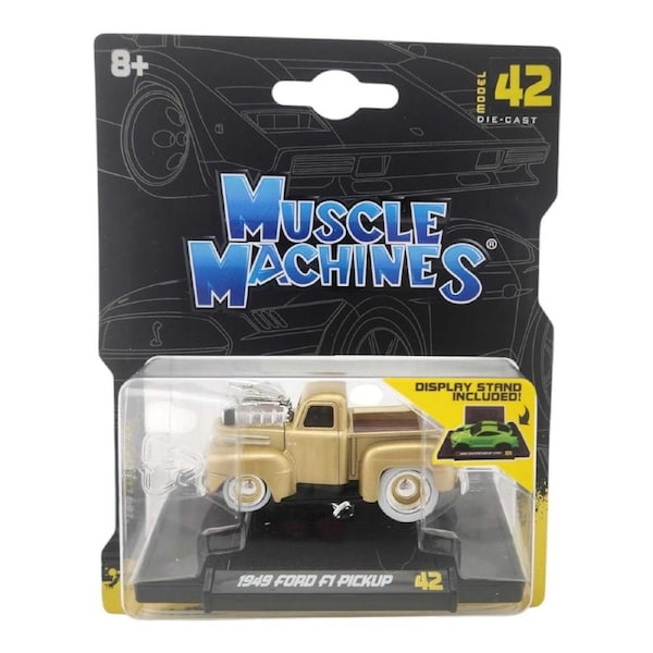 Maisto Muscle Machines 1949 Ford F1 Pickup 1:64 Diecast Vehicle ...