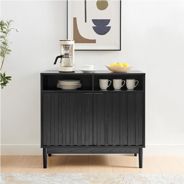 Sarantino Eleni 2-Door Sideboard Buffet Hallway Cabinet Storage Console ...
