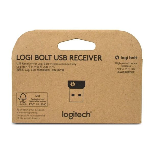 Logitech Bolt USB Receiver for Logi Bolt Wireless Mouse (956-000009 ...
