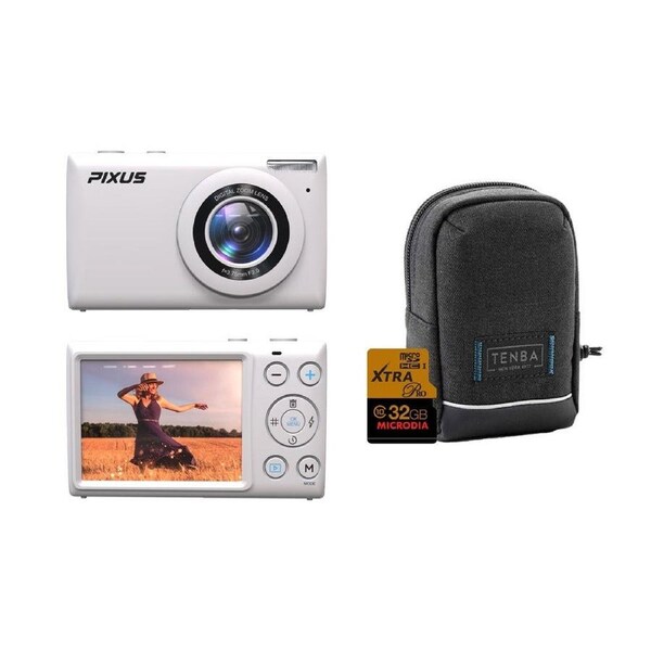 FireFly Pixus V1 Digital Compact Camera Kit - White | Woolworths